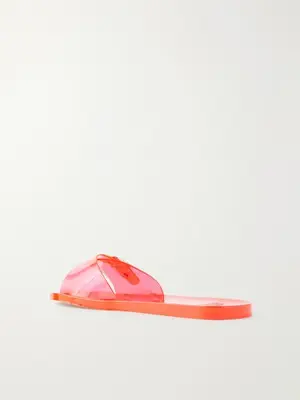 ANCIENT GREEK SANDALS Filia Jelly Pvc Slides - Red