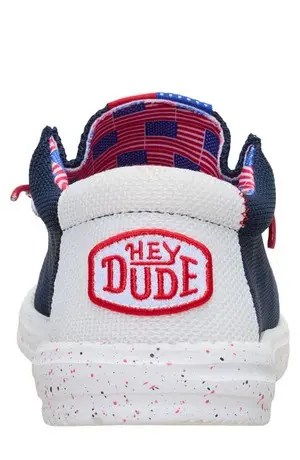 HEY DUDE Wally Lace-up Shoe - Blue