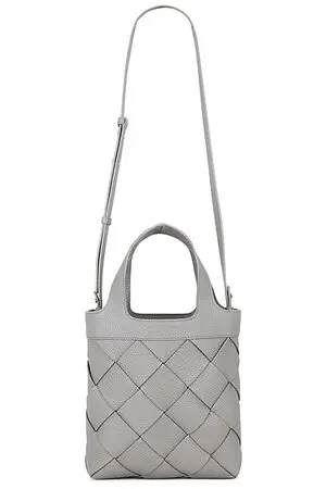 Bottega Veneta Intrecciato Taurillon Borsa - Basalt & Silver