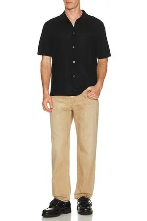 Theory Regal Merino Relaxed Button Down