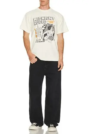 MIDNIGHT RODEO American Exxtasy Tee - Cream