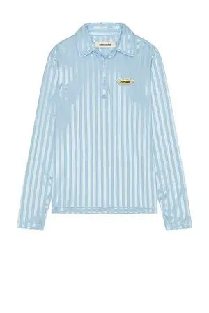 METALWOOD STUDIO Long Sleeve Polo Shirt