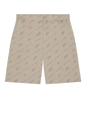 Off-White Jacquard Bowl Shorts - Stone