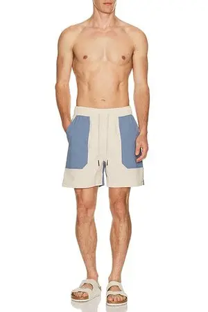 Oas Rex Swim Shorts - Blue
