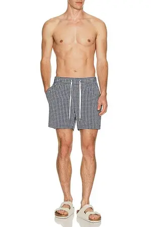 Onia Charles 4 Swim Trunk - Navy
