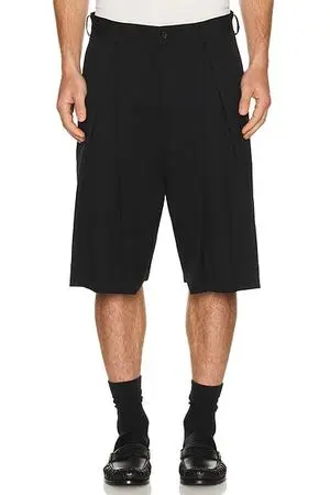 Comme Des Garçons Wool Tailored Shorts