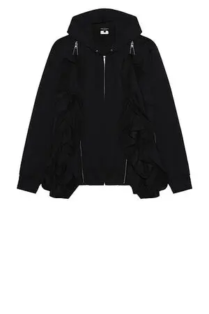 Comme Des Garçons Double Zipper Hoodie