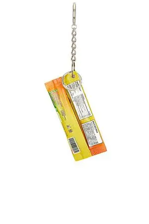 Balenciaga Keyring Snack Pouch - Yellow