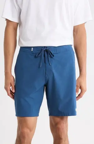TENŌRE Striped Board Shorts - Ocea