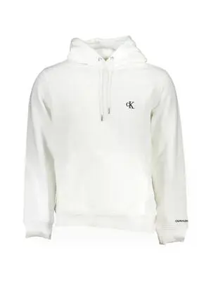 Calvin Klein Logo-print Hoodie - White