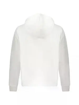 Calvin Klein Core Logo-print Hoodie - White
