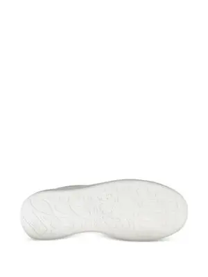 GAELLE PARIS Crocodile-effect Lace-up Sneakers