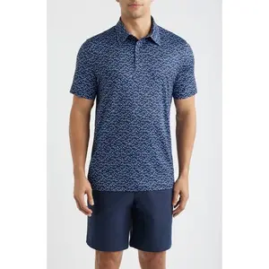 G/fore Aye Poppy Performance Golf Polo