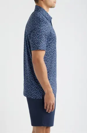 G/fore Aye Poppy Performance Golf Polo