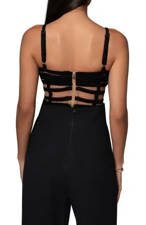 JLUXLABEL Serenity Sleeveless Top - Black