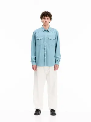 VOWELS Denim Shirt