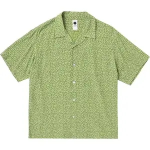 VOWELS Short Sleeve Deer Shirt - Green