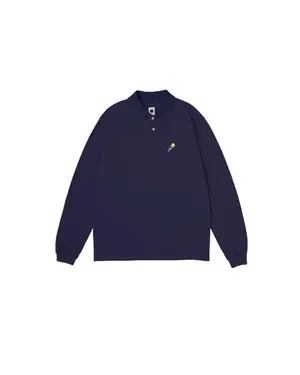 Vowels Button Down Polos For Men