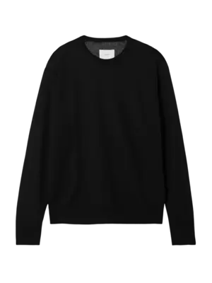 SSSTEIN Knitted Relaxed Sweater - Black