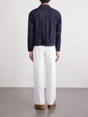 KAPTAIN SUNSHINE Cotton And Silk-blend Denim Jacket