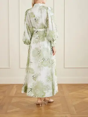 Aje Reflector Organza Maxi Dress