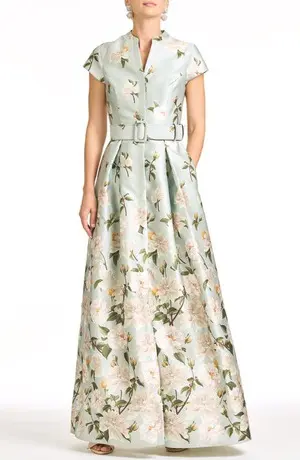 Sachin & Babi Belted Evening Dresses