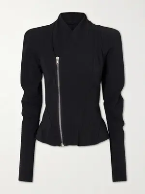 Rick Owens Princess Jersey Jacket - Black