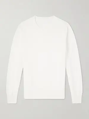 Anderson & Sheppard Cotton Sweater - Neutrals