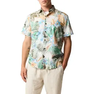 Rodd & Gunn Otokia Tropical Short Sleeve Button-up Shirt - Botanical