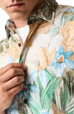 Rodd & Gunn Otokia Tropical Short Sleeve Button-up Shirt - Botanical