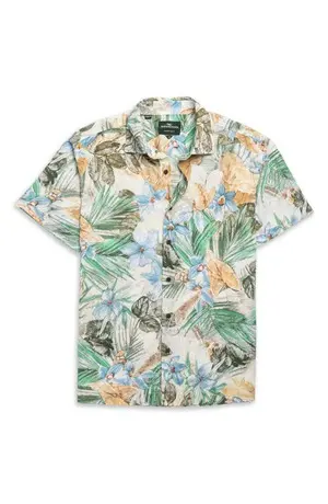 Rodd & Gunn Otokia Tropical Short Sleeve Button-up Shirt - Botanical