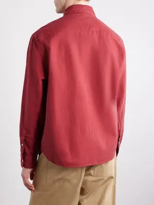 3sixteen Cotton And Linen-blend Overshirt