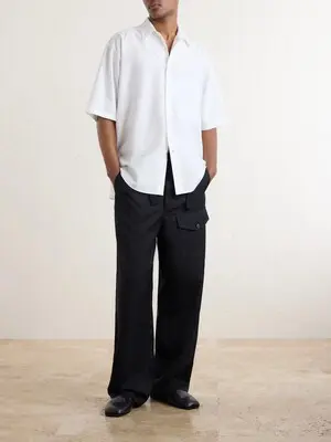 Auralee Cotton-poplin Shirt - White