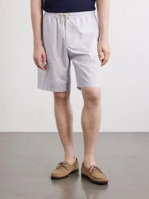 Paul Smith Straight-leg Striped Cotton Shorts