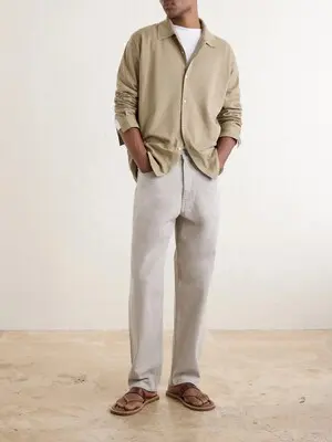Auralee Knitted Silk Shirt