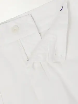 Ralph Lauren Purple Label Straight-leg Twill Shorts