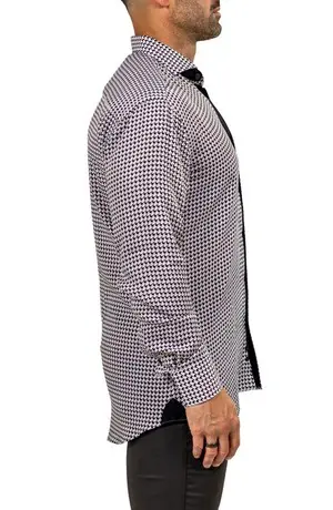 MACEOO Eins Marthy Contemporary Fit Button-up Shirt - White