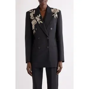 Givenchy Sequin Embellished Wool & Mohair Jacket