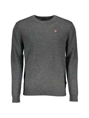 NAPAPIJRI Logo-detail Crew-neck Sweater - Grey