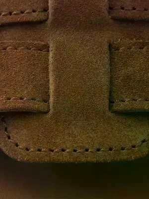 Prada Suede High-heeled Platform Sandals With Buckle Fastening - Brown
