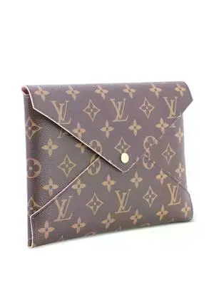 LOUIS VUITTON Kirigami Pochette Set Monogram Canvas Clutch Bag - Brown
