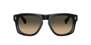 Brunello Cucinelli Tortoise Pillow Frame Sunglasses - Nero