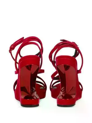 TOM FORD Wrap-around Strappy Platform Sandals - Pink