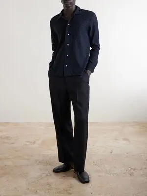 BODE Cotton-blend Lace Shirt