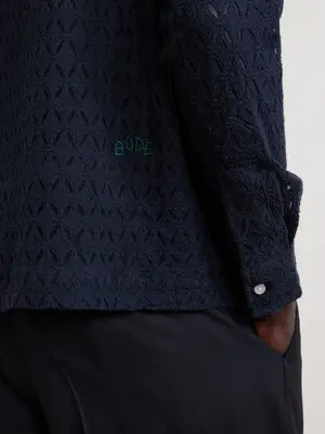 BODE Cotton-blend Lace Shirt