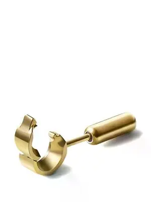 Shihara Node Circle Stud Earring