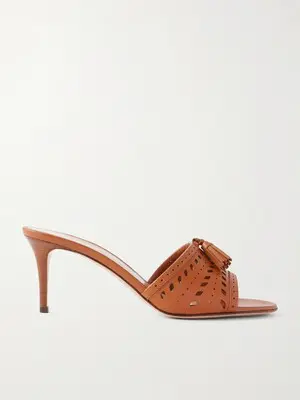 Gianvito Rossi Cut Out Mules Clogs For Women