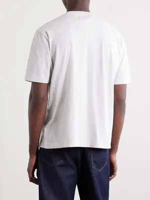 BEAMS Cotton-jersey T-shirt - Gray