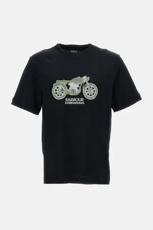 BARBOUR INTERNATIONAL Piston Print T-shirt - Black