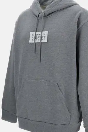 MAISON MARGIELA Cotton Hoodie - Grigio